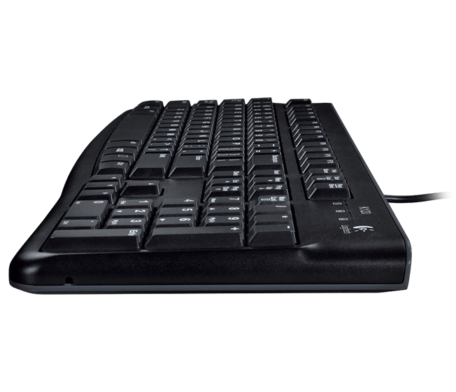 Keyboard K120 Digitação silenciosa e confortável