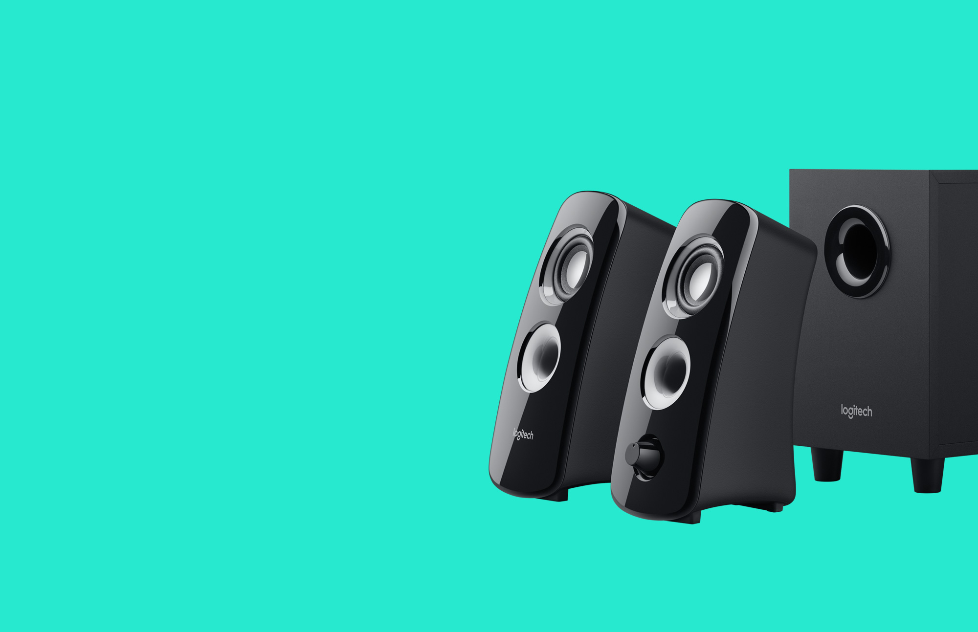 Logitech Z323 2.1 Speaker System with Subwoofer